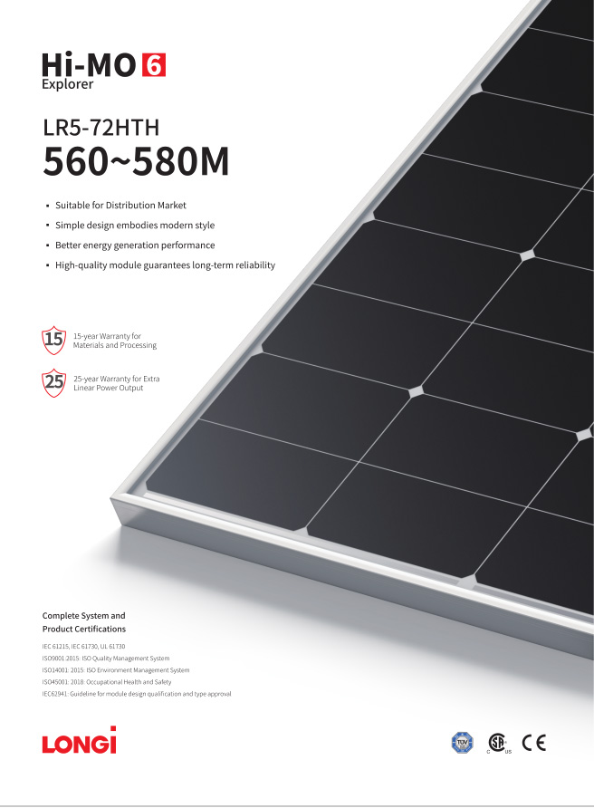 LONGi Mono Solar Panel